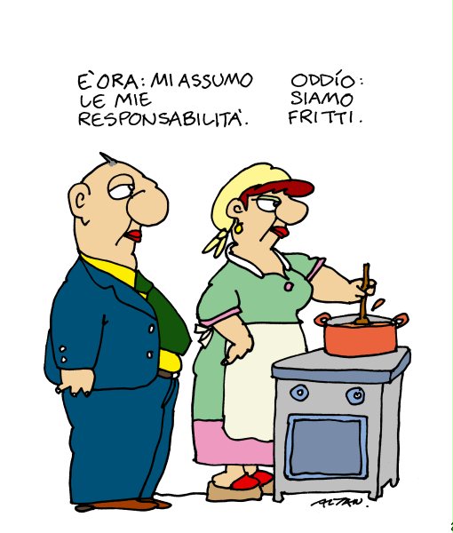 Alcune vignette di Altan del 2010