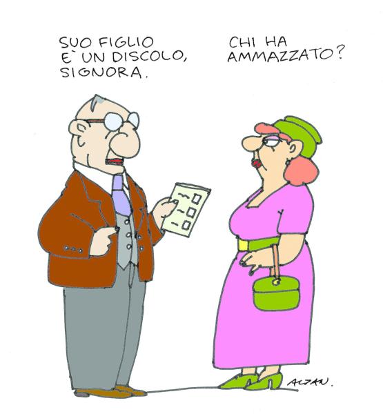 Alcune vignette di Altan del 2013